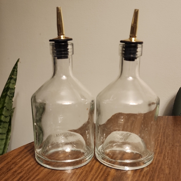 Target | Dining | Target Glass Dispenser Set With Gold Accents | Poshmark